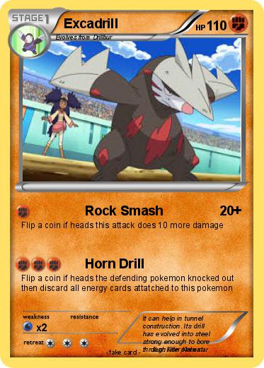 Pokemon Excadrill Evolution Chart