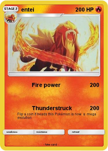 Entei Mega Evolution