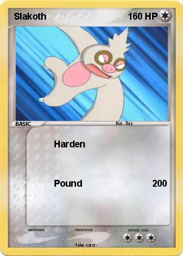 Slakoth Card