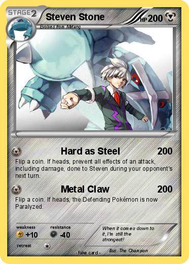 Pokemon Steven Stone