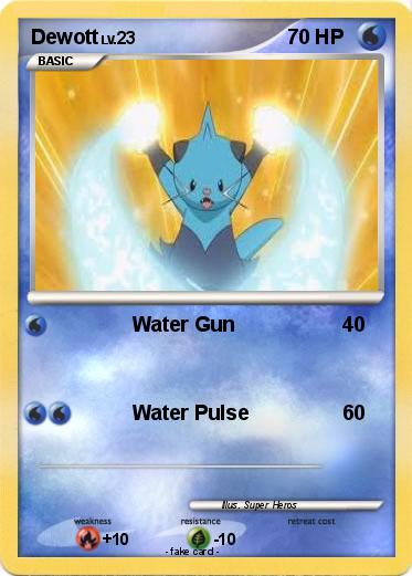 Dewott Card