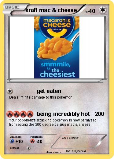 Kraft Macaroni And Cheese Pokemon