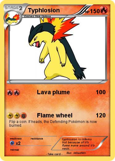 Pokemon Typhlosion Evolution Chart