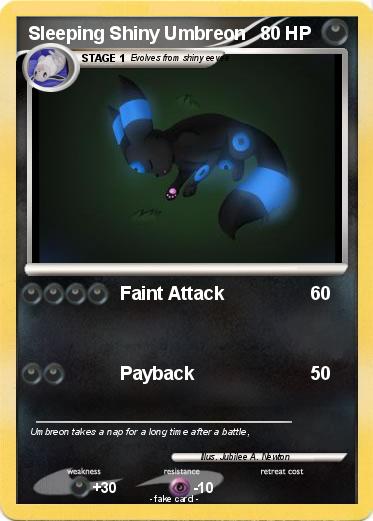 Umbreon Sleeping