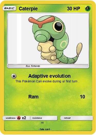 Caterpie Evolution