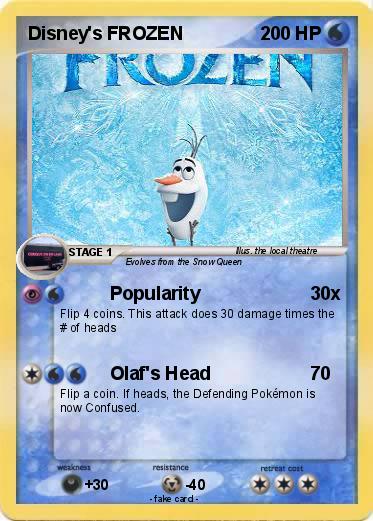 Pokemon Disney Frozen