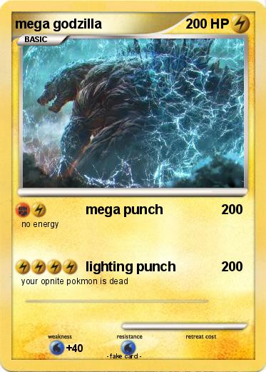 Godzilla Pokemon Cards