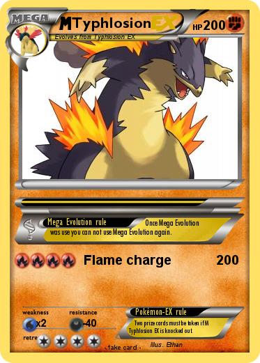 Pokemon Typhlosion Mega Evolution