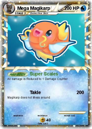 Mega Magikarp Card