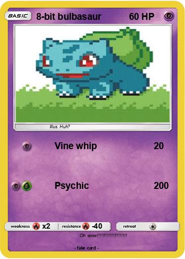 8 Bit Bulbasaur