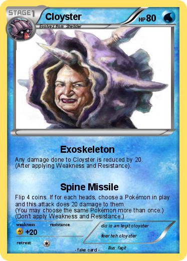 Cloyster Card