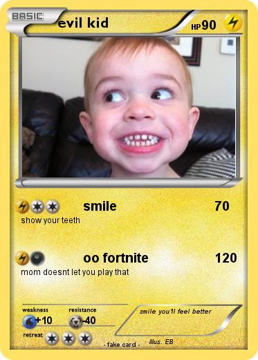Evil Smile Kid