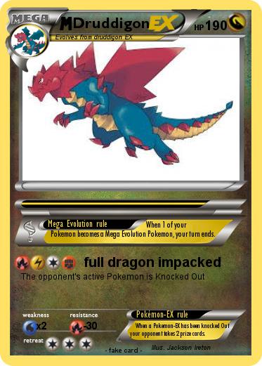 Pokemon Mega Druddigon
