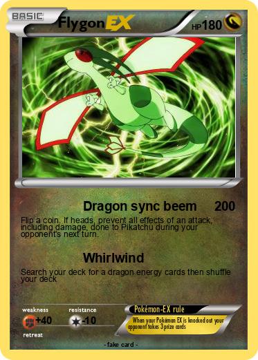 Flygon Pokemon Card