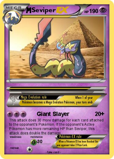 Seviper Mega Evolution