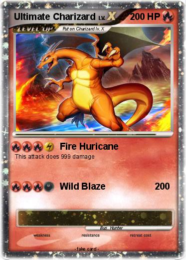 Pokémon Ultimate Charizard 65 65 - Fire Huricane - My Pokemon Card