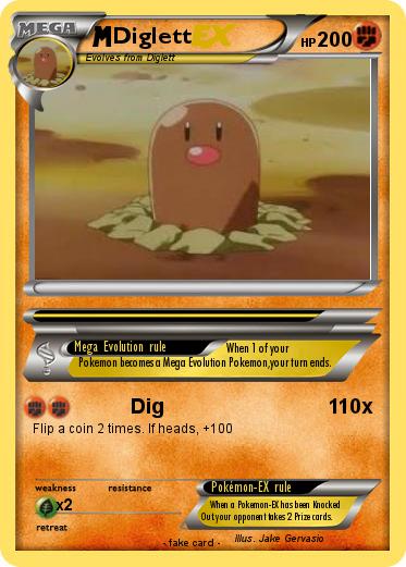 Diglett Mega Evolution