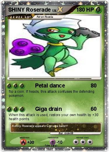 Shiny Roserade Pokemon X