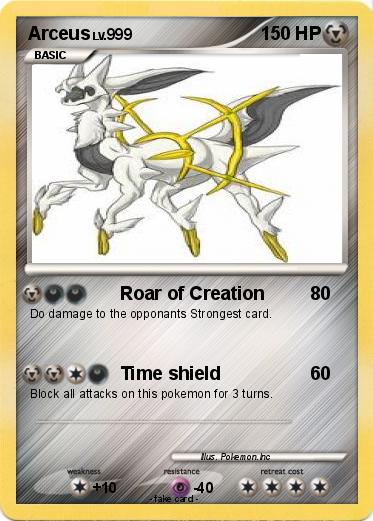 Strongest Pokemon Arceus