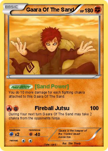 Gaara Sand Jutsu