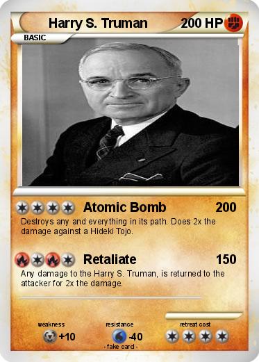 Harry S Truman Atomic Bomb