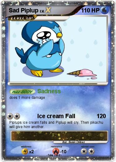 Pikachu And Piplup Crying