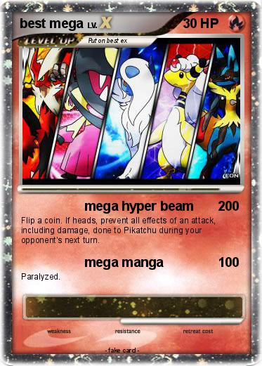 Strongest Mega Pokemon Card