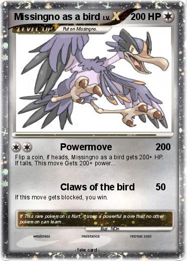 Missingno Bird