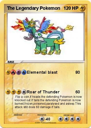 All Legendary Pokemon Names