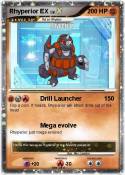 Pokémon Mega Rhyperior - Earthquake - My Pokemon Card