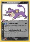 Pokémon Ultimate Rattata - Mega Fang - My Pokemon Card