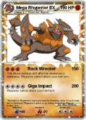 Pokémon Mega Rhyperior - Earthquake - My Pokemon Card