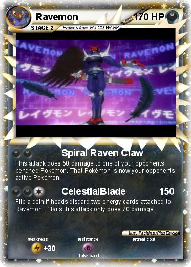 Ravemon Card