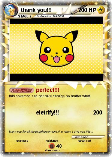 Pokemon Thank You Cards Pokemon Birthday Party Ideas | Photo 10 Of 22