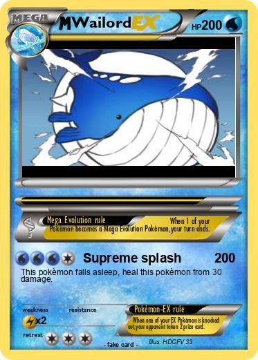 Wailord Mega Evolution