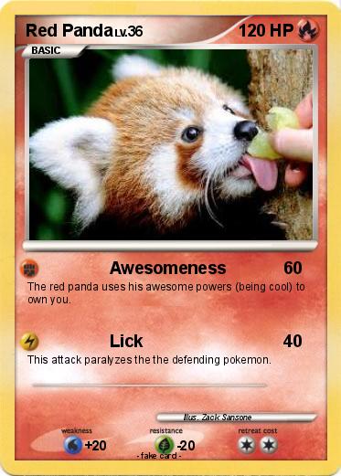 Red Panda Pokemon