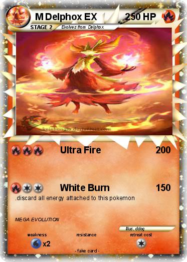 Delphox Pokemon Card