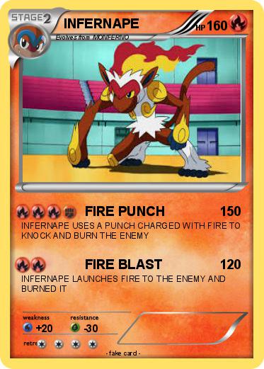 Infernape Fire Punch