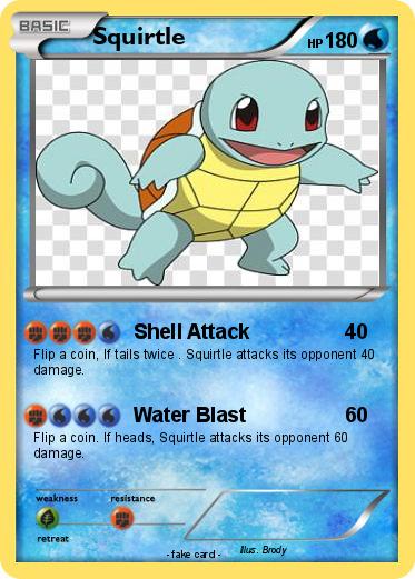 Squirtle Attacks