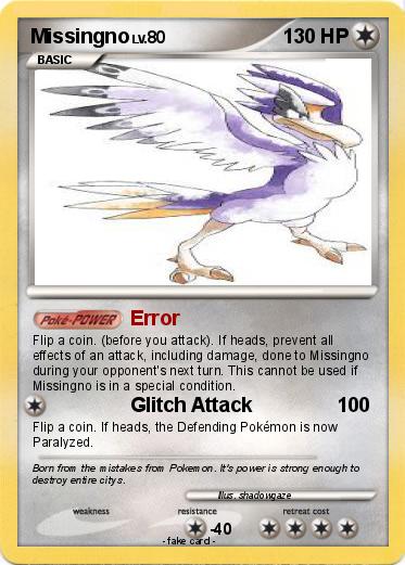 Missingno Bird