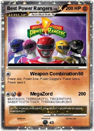Power Rangers Pokemon