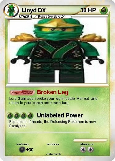 Ninjago Lloyd Dx