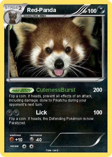 Red Panda Pokemon