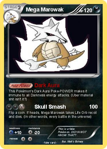 Marowak Mega Evolution