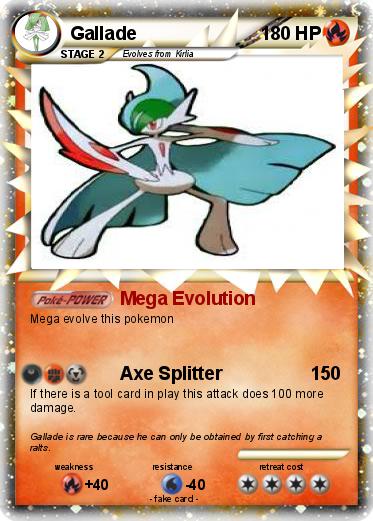 Gallade Mega Evolution