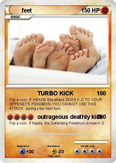 Pokemon Feet