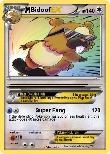 Mega Evolution Bidoof
