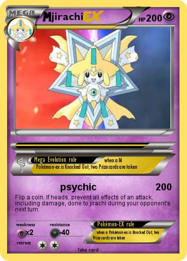 Jirachi Pokemon Mega Evolution