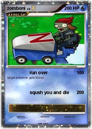 Plants Vs Zombies Zomboni Weakness