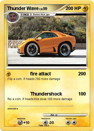 Pikachu Thunder Wave